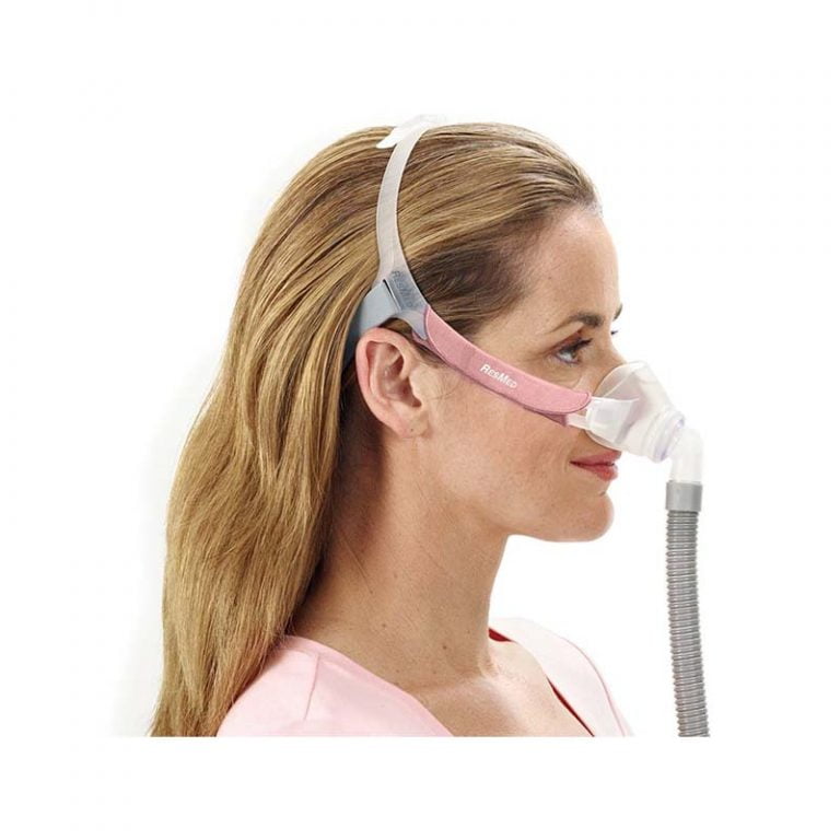 Swift FX Nano for Her Nasal CPAP Mask with Headgear | CPAPmask.eu